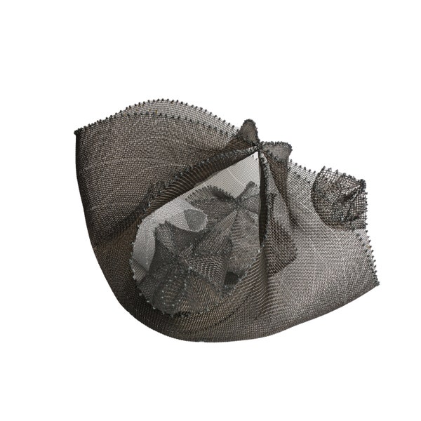 Steel Mesh Sculpture - Etsy