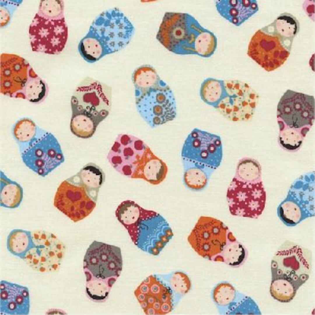 Russian Doll, Quilt or Craft Fabric, Fabric - Etsy