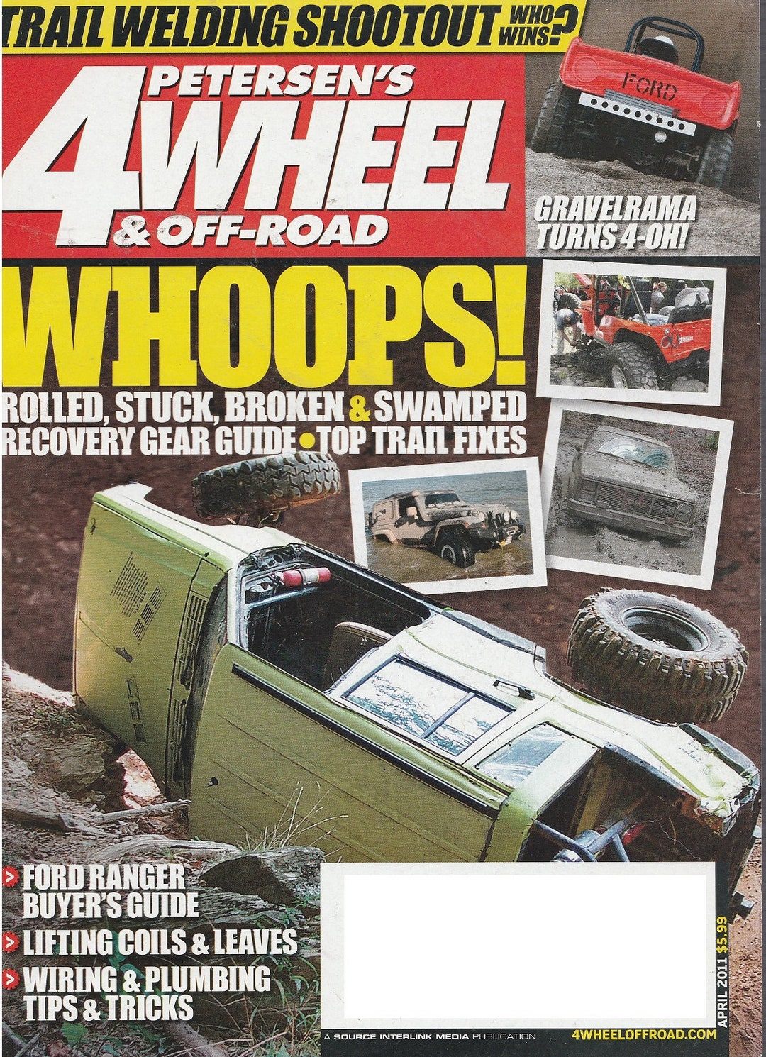2011, Petersen's 4 Wheel & Off-road Magazine - Etsy
