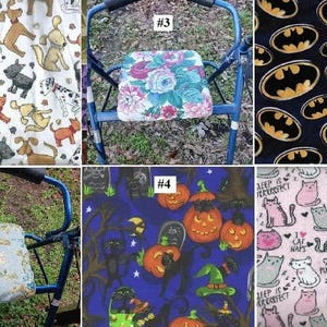 CHOOSE FABRIC Rollator Walker Seat Cover #8433 - Etsy