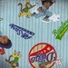 Dora the Explorer Diego All Stars Play Ball Baseball Cotton Fabric ...