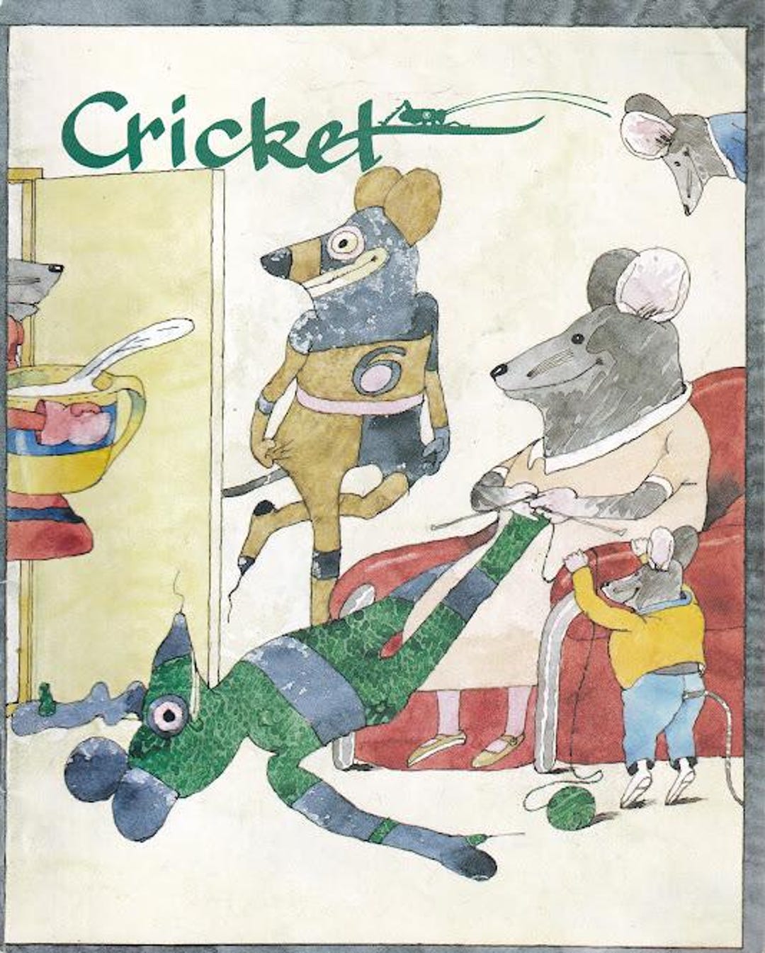 Year 1994. Cricket Magazine December 1994 - Etsy