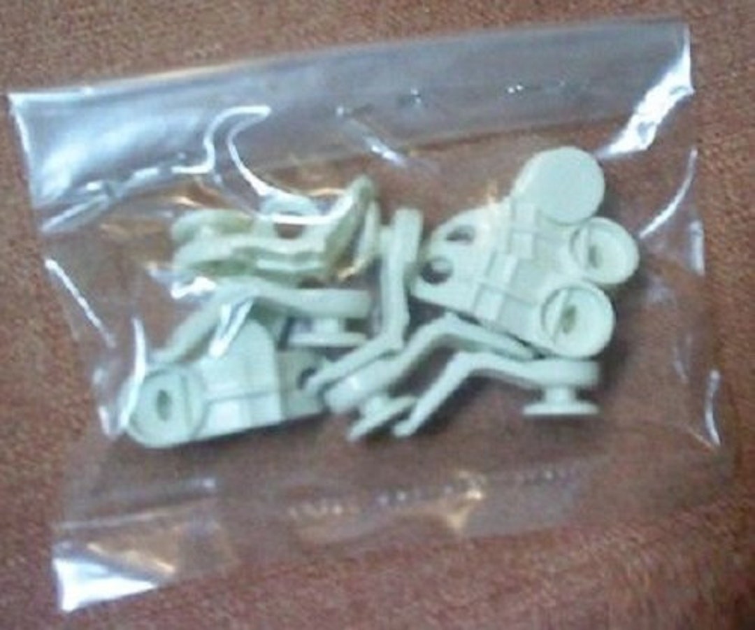 Graber Drapery Traverse Rod Carrier Plastic Slides for Traverse Rod - Etsy