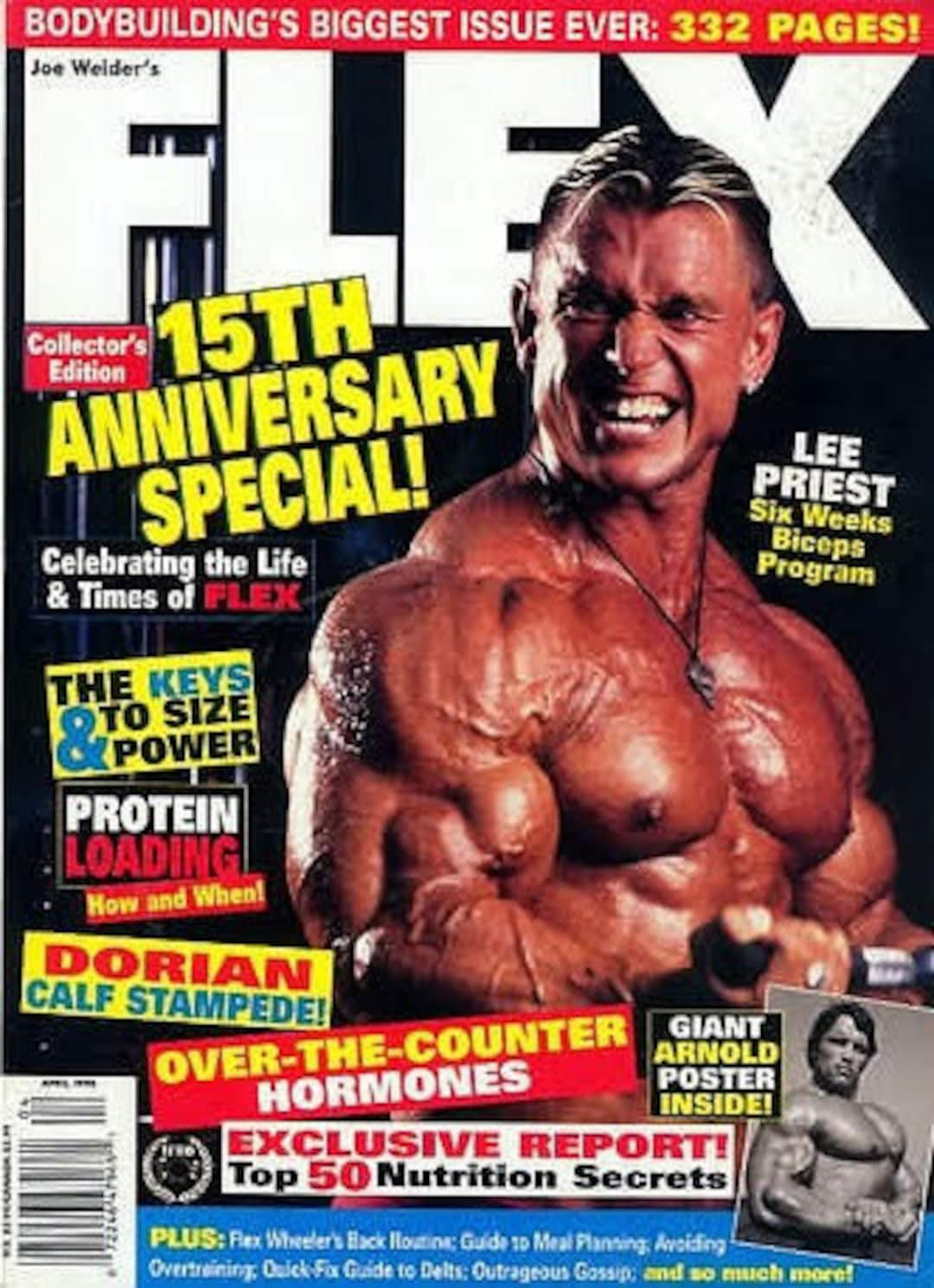 Year 1998, Joe Weider's Flex Magazine - Etsy