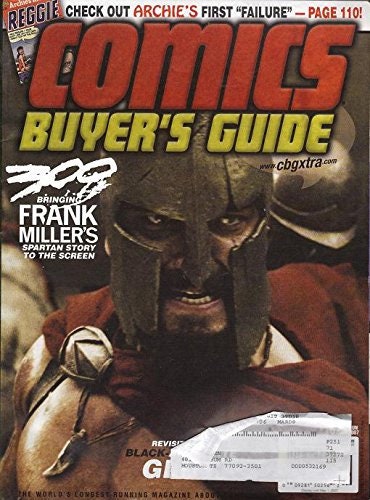 Year 2007, Comics Buyer's Guide Magazine - Etsy