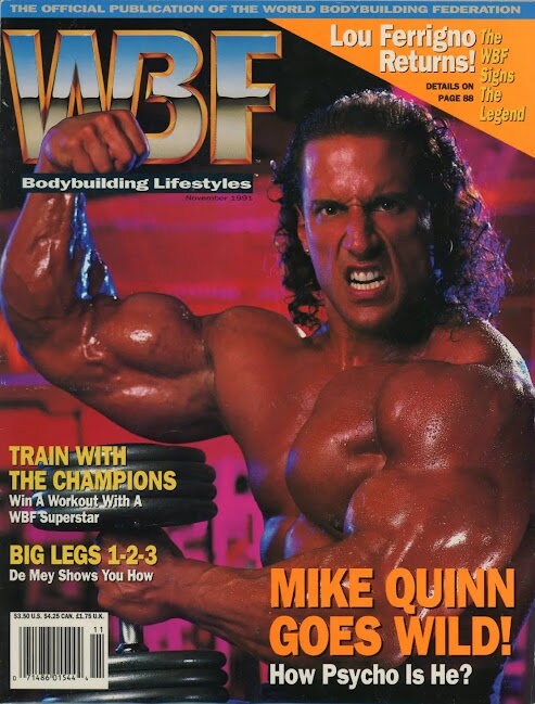 Year 1991, WBF Bodybuilding Lifestyles Magazine - Etsy