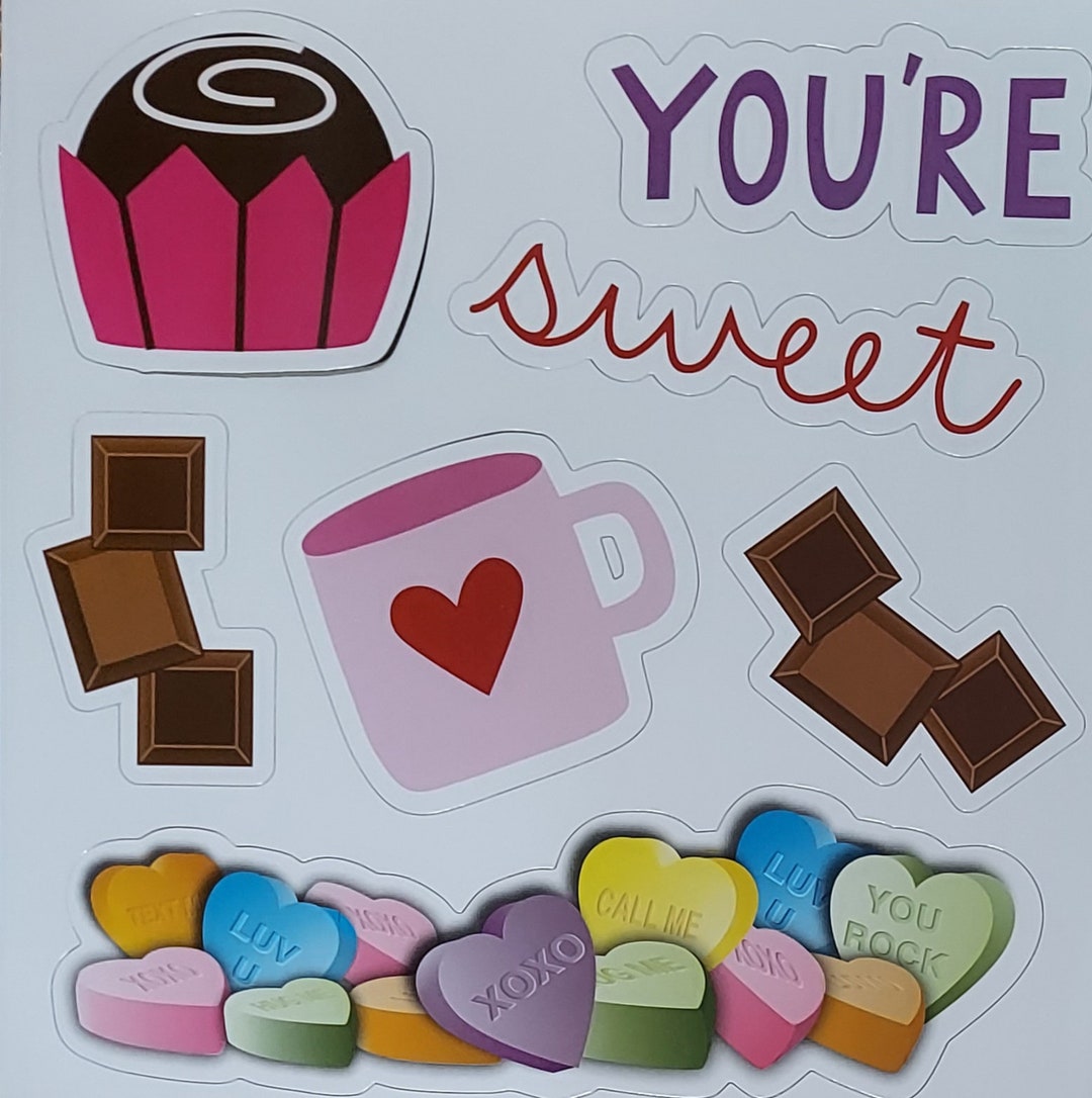 You're Sweet Valentine Refrigerator Magnets - Etsy