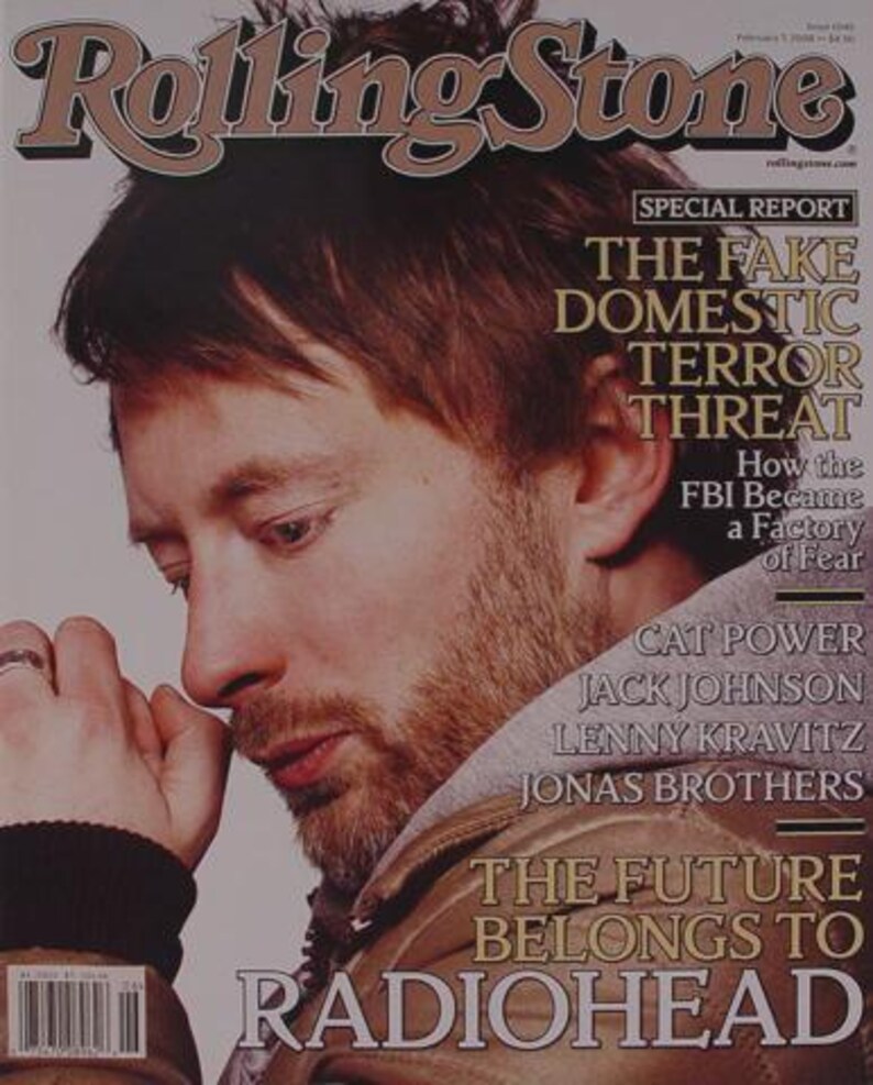 Year 2008, Rolling Stone Rollingstones Magazine - Etsy
