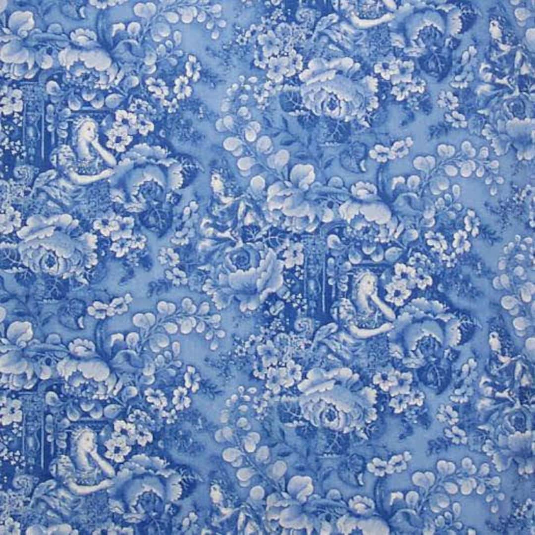 Toile Romantic Fabric, Home Decor Quilt or Craft Fabric - Etsy