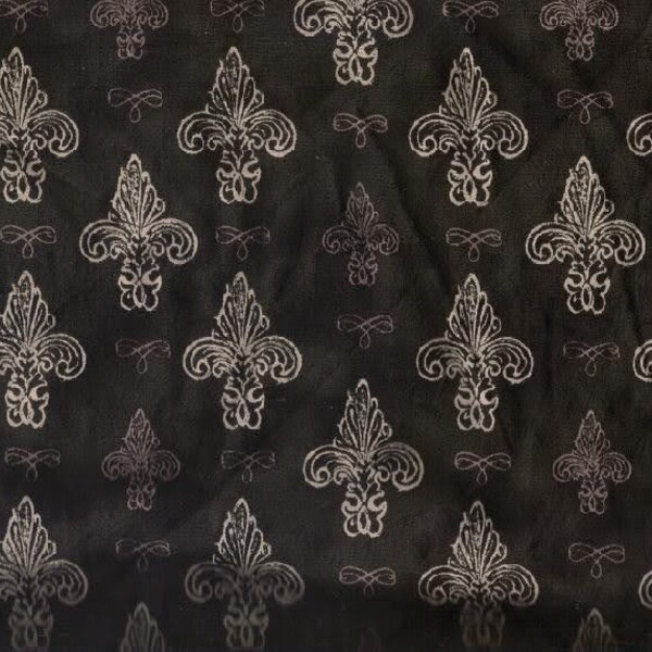 Fleur De Lis Fabric - Etsy
