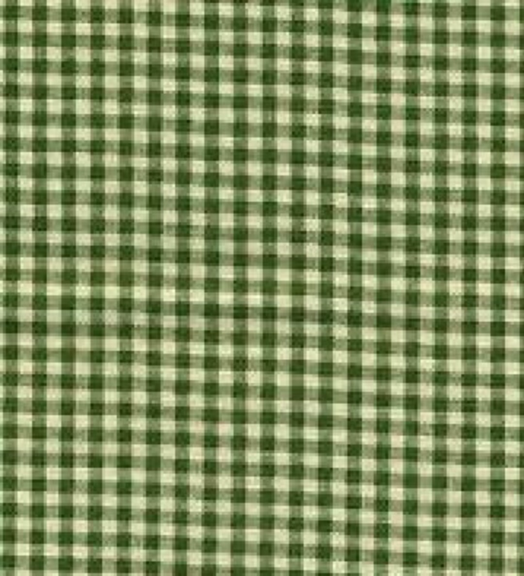 Waverly Cheerful Check Color Sage, Fabric - Etsy