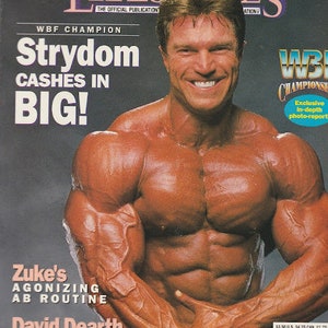 Year 1991, WBF Bodybuilding Lifestyles Magazine - Etsy