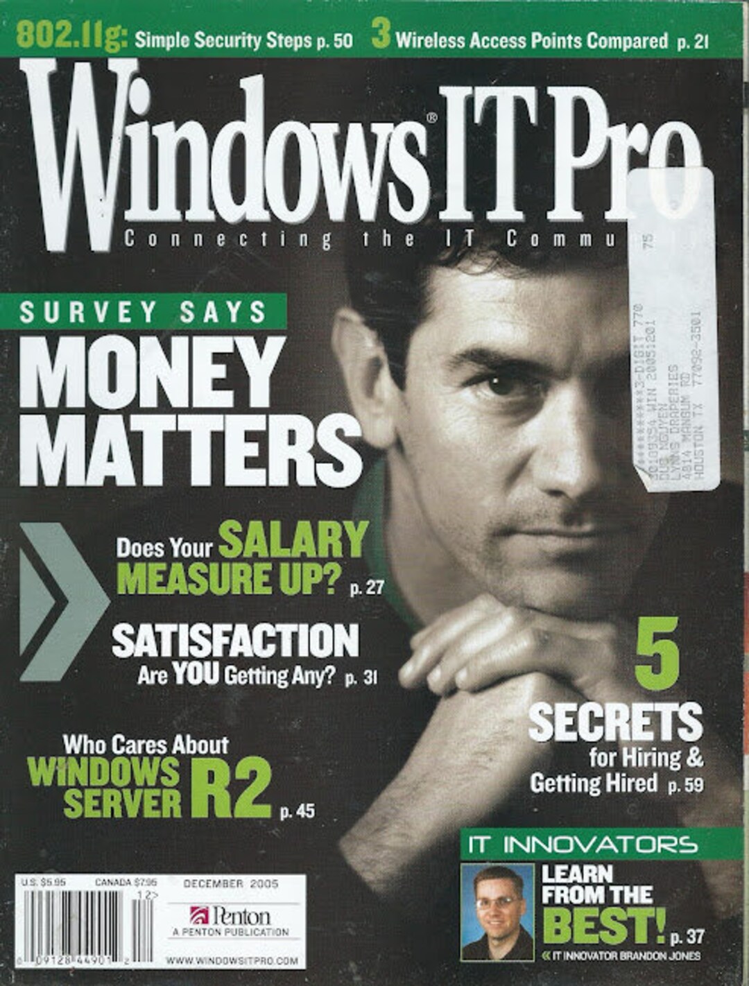 Windows IT Pro Magazine December 2005 - Etsy