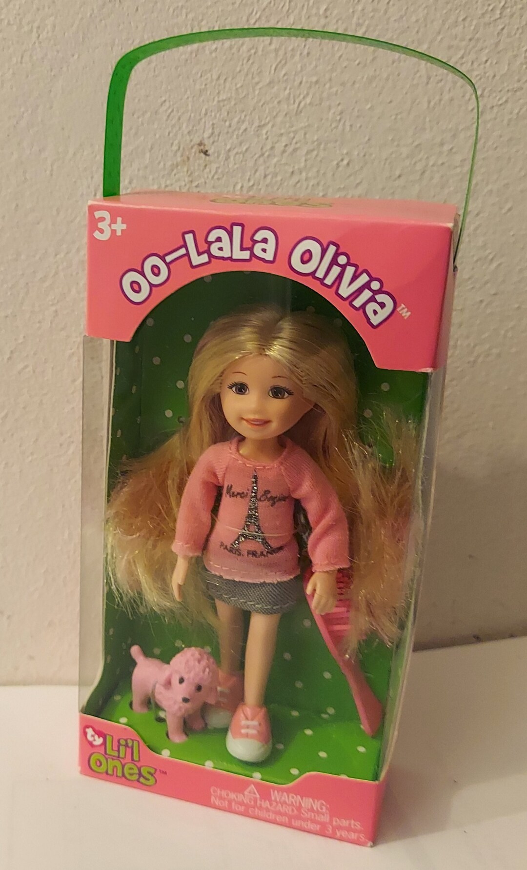Vintage TY Li'l Ones, Withe the Chosen Doll Oo-lala Olivia, Pretty ...