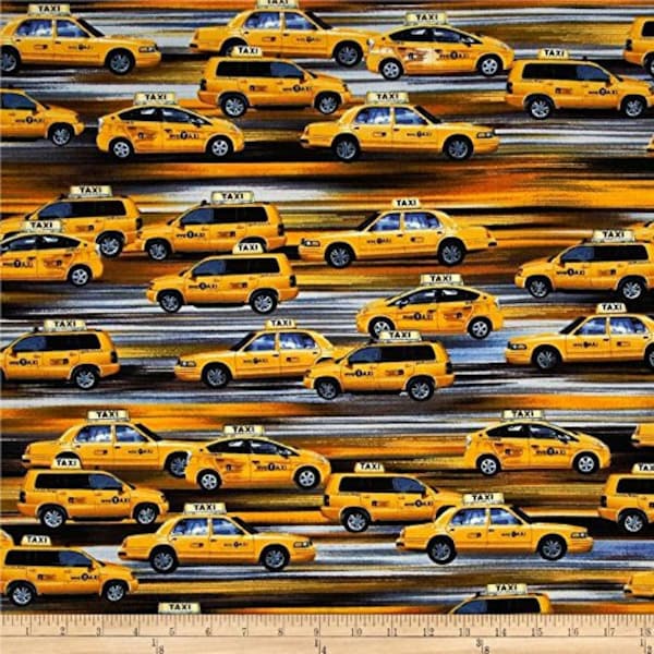 Taxi Fabric - Etsy