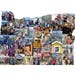 Oregon State Map Photo Collage, Travel Souvenir for an Oregon Vacation ...