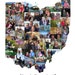 Personalized Ohio State Map Photo Collage, Custom Ohio State Wall Art ...