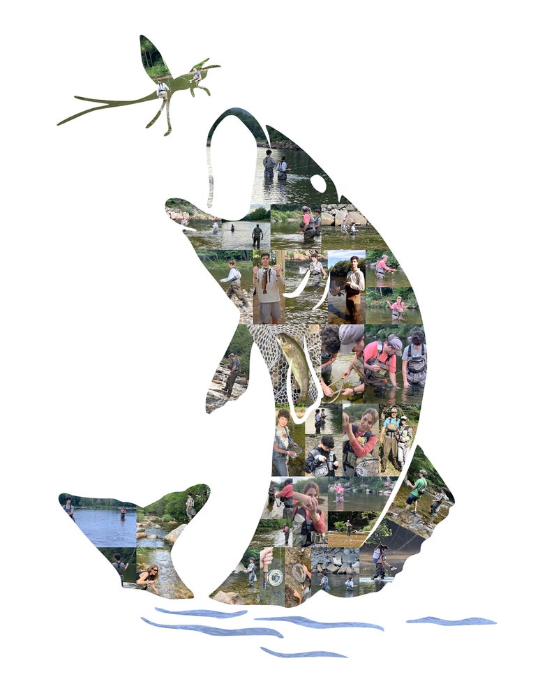 Personalized Fish Photo Collage Christmas Gift for Him - Etsy