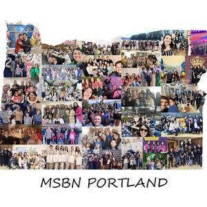 Oregon State Map Photo Collage, Travel Souvenir for an Oregon Vacation ...