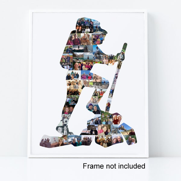 Hiking Photo Collage - Etsy