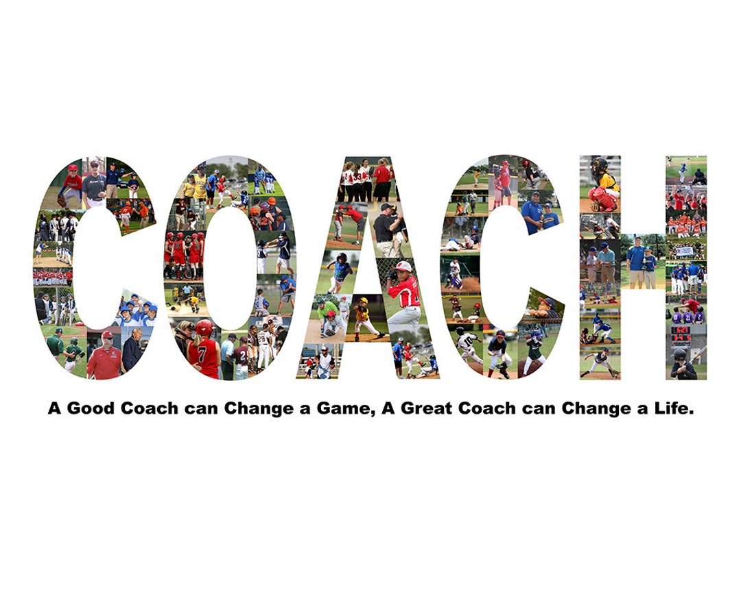 Personalized Coach Appreciation Gift, Coach Thank You Gift Photo ...