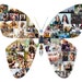 Custom Butterfly Photo Collage Friend Birthday Gift Personalized Gift ...