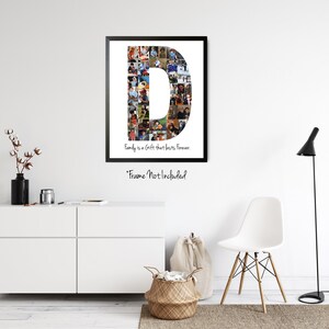 Letter D Photo Collage - Personalized Monogram Picture Collage ...