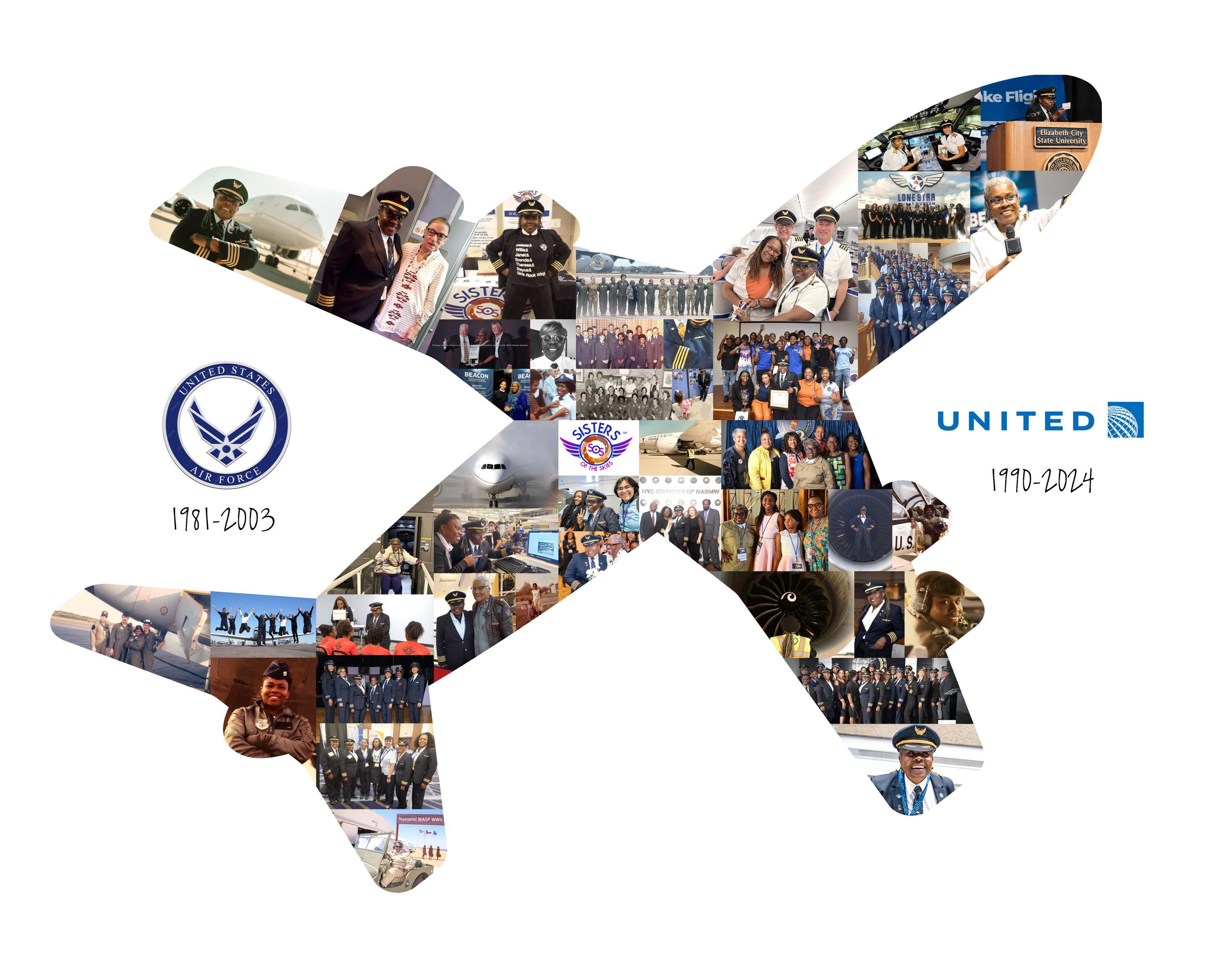 Airplane Photo Collage - Pilot, Flight Attendant Retirement Gift ...