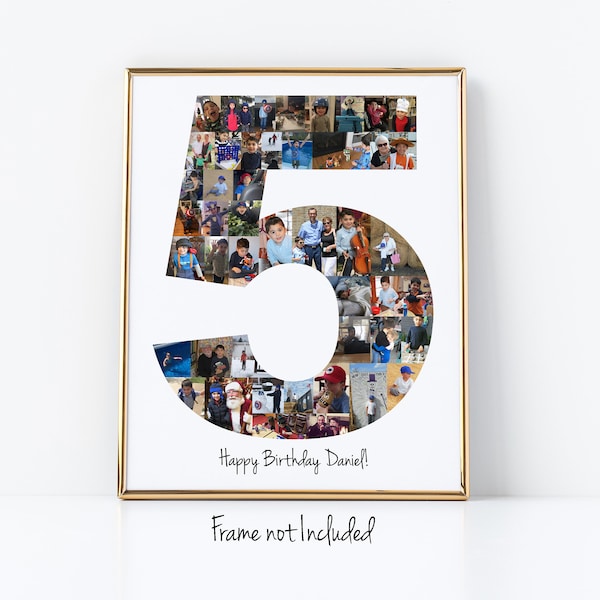 5th Birthday Sign - Etsy