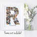 Letter R Photo Collage - Personalized Monogram Picture Collage ...
