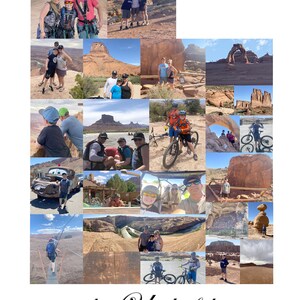 Utah State Map Wall Art Print, Personalized Utah Photo Collage, Custom ...