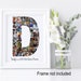 Letter D Photo Collage Personalized Monogram Picture Collage - Etsy