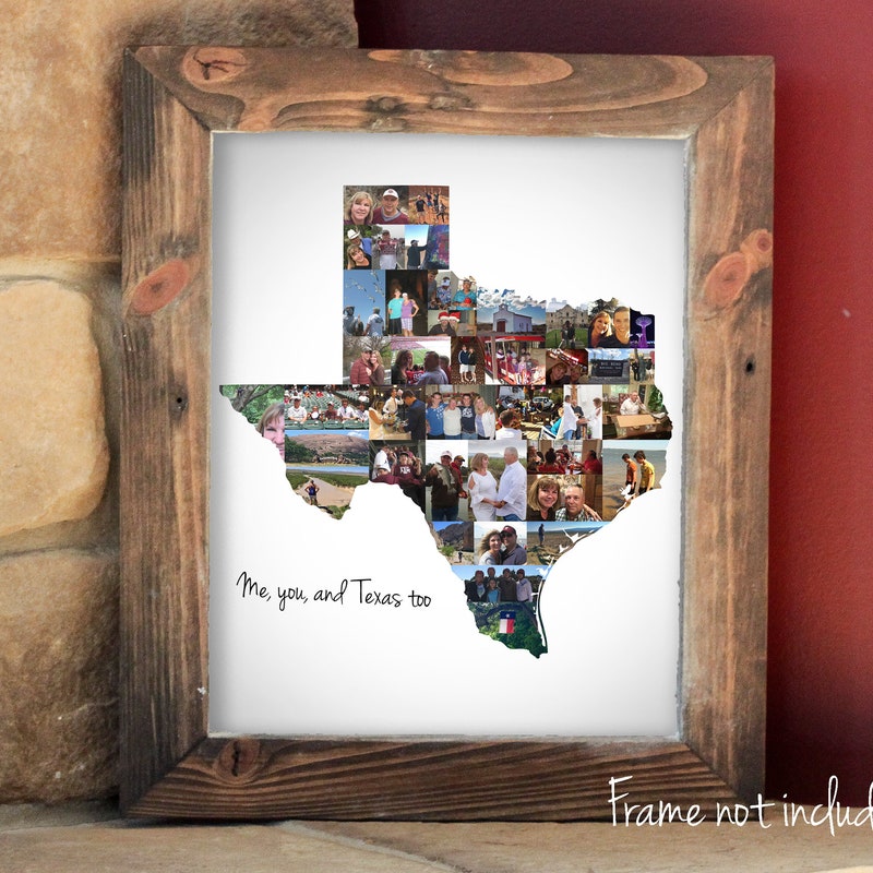State Photo Collage - Etsy