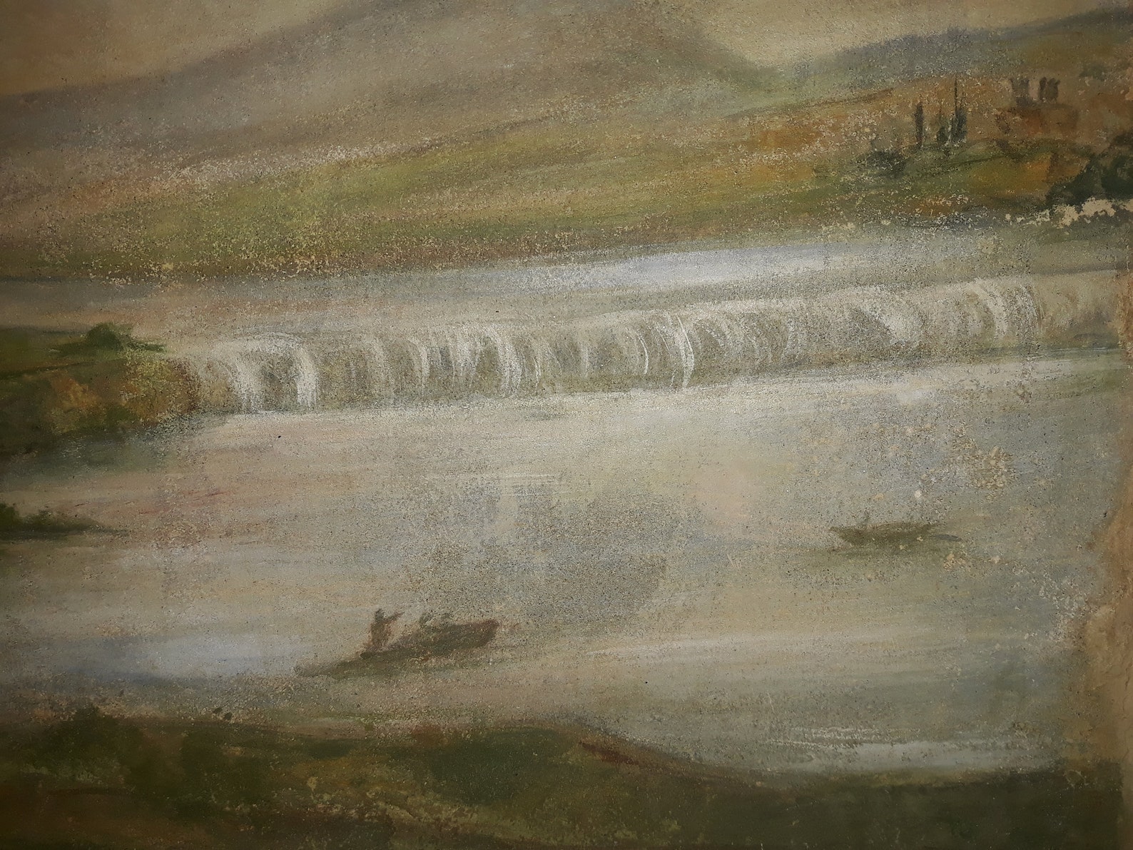 Authentic Italian Fresco Painting, Executed With Strappo Technique ...