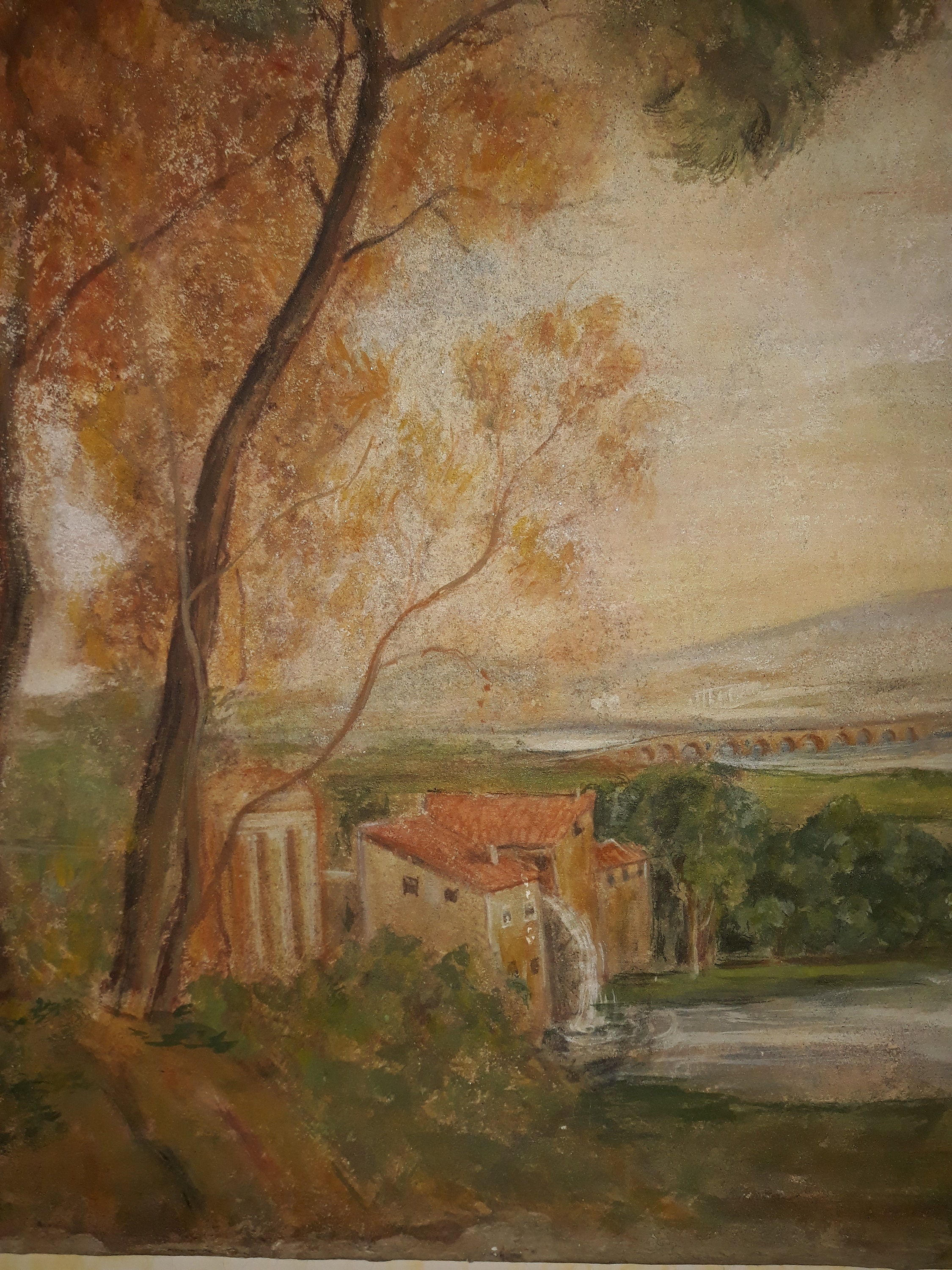 Authentic Italian Fresco Painting, Executed With Strappo Technique ...