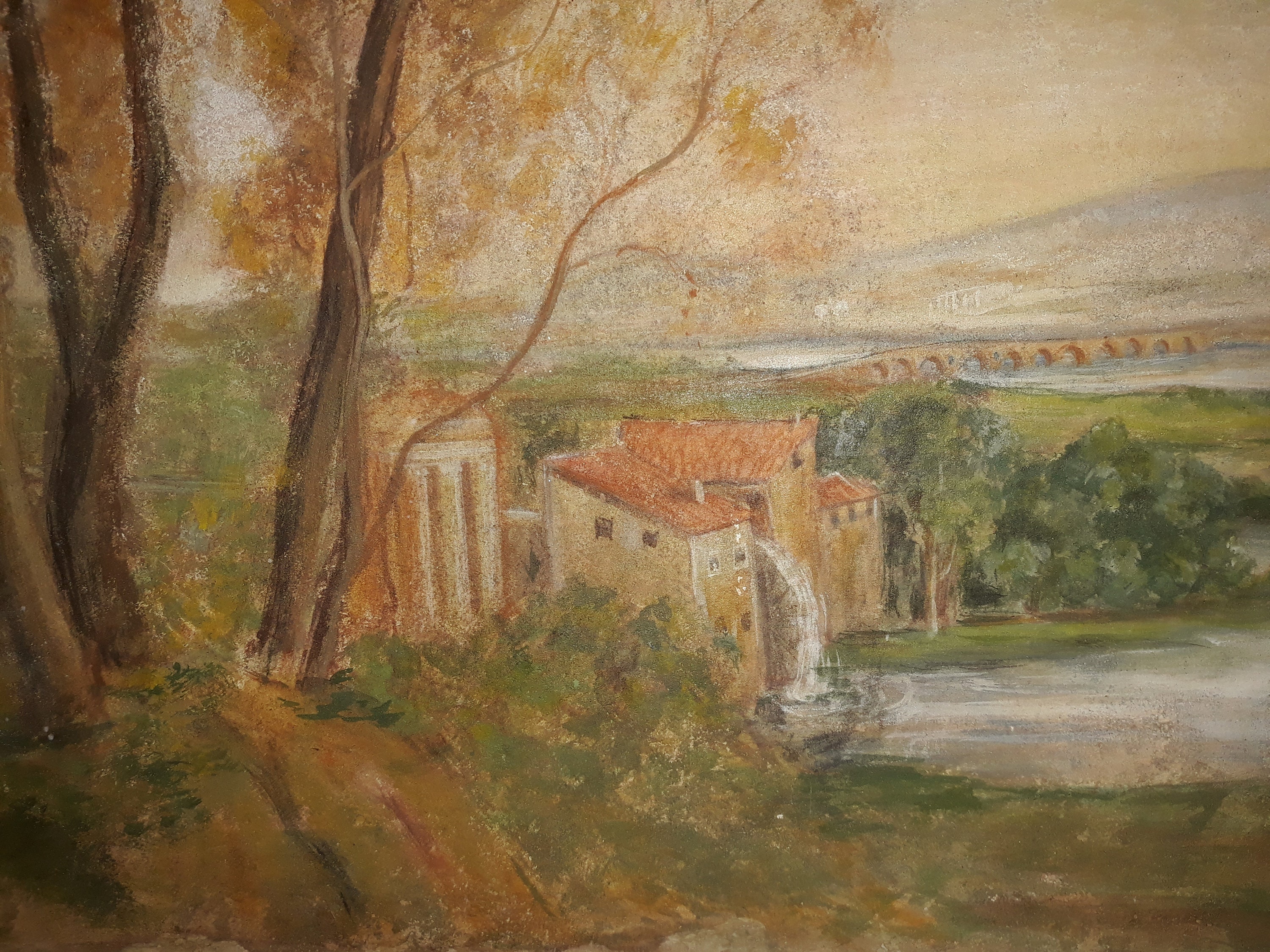 Authentic Italian Fresco Painting, Executed With Strappo Technique ...