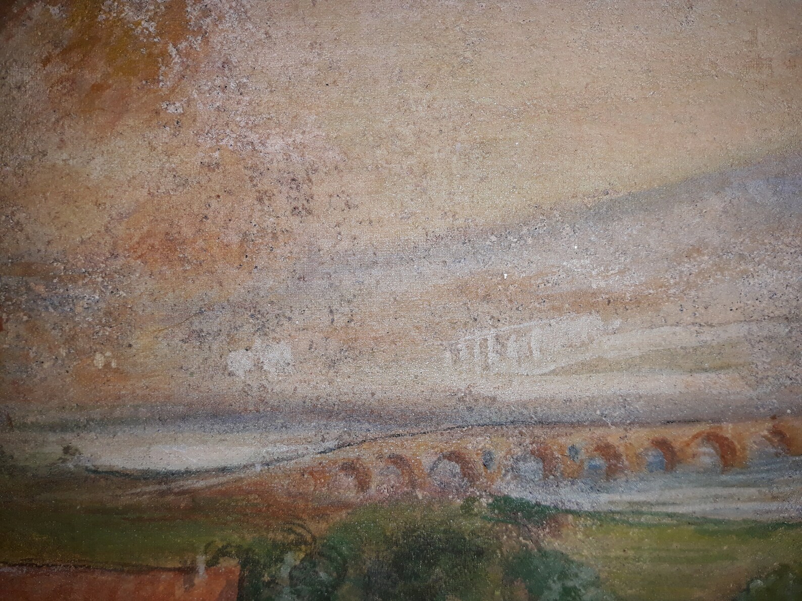 Authentic Italian Fresco Painting, Executed With Strappo Technique ...