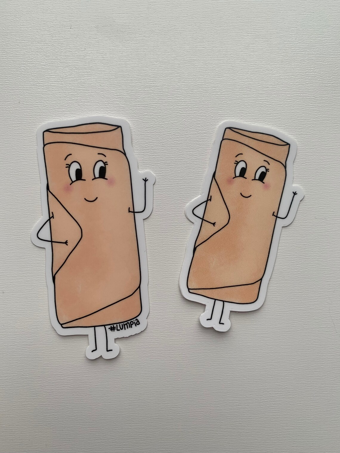 Sticker Lumpia Girl Philippines Filipino Food Tagalog | Etsy