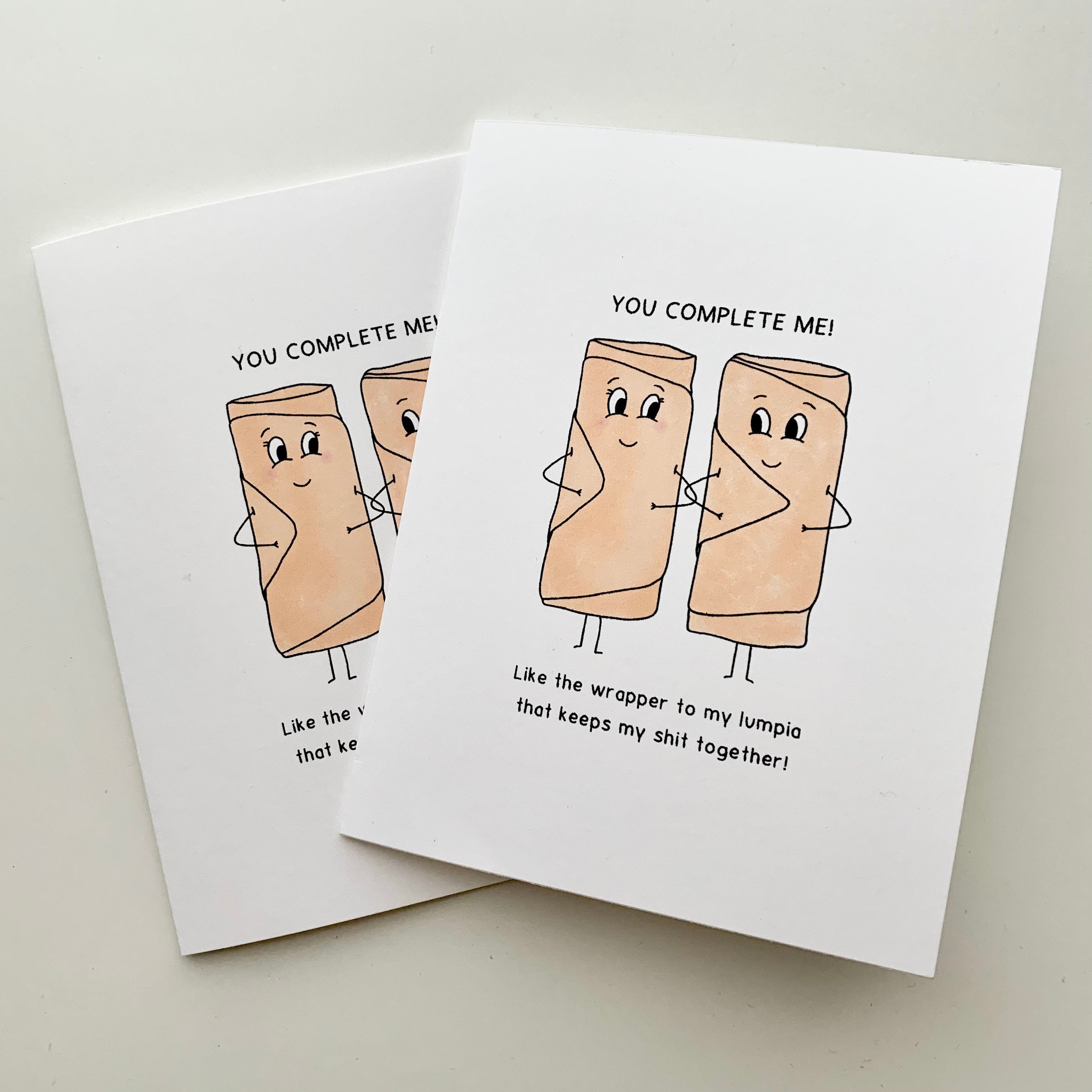 Lumpia Love Greeting Card – Filipino Food, Adult Humor - Etsy