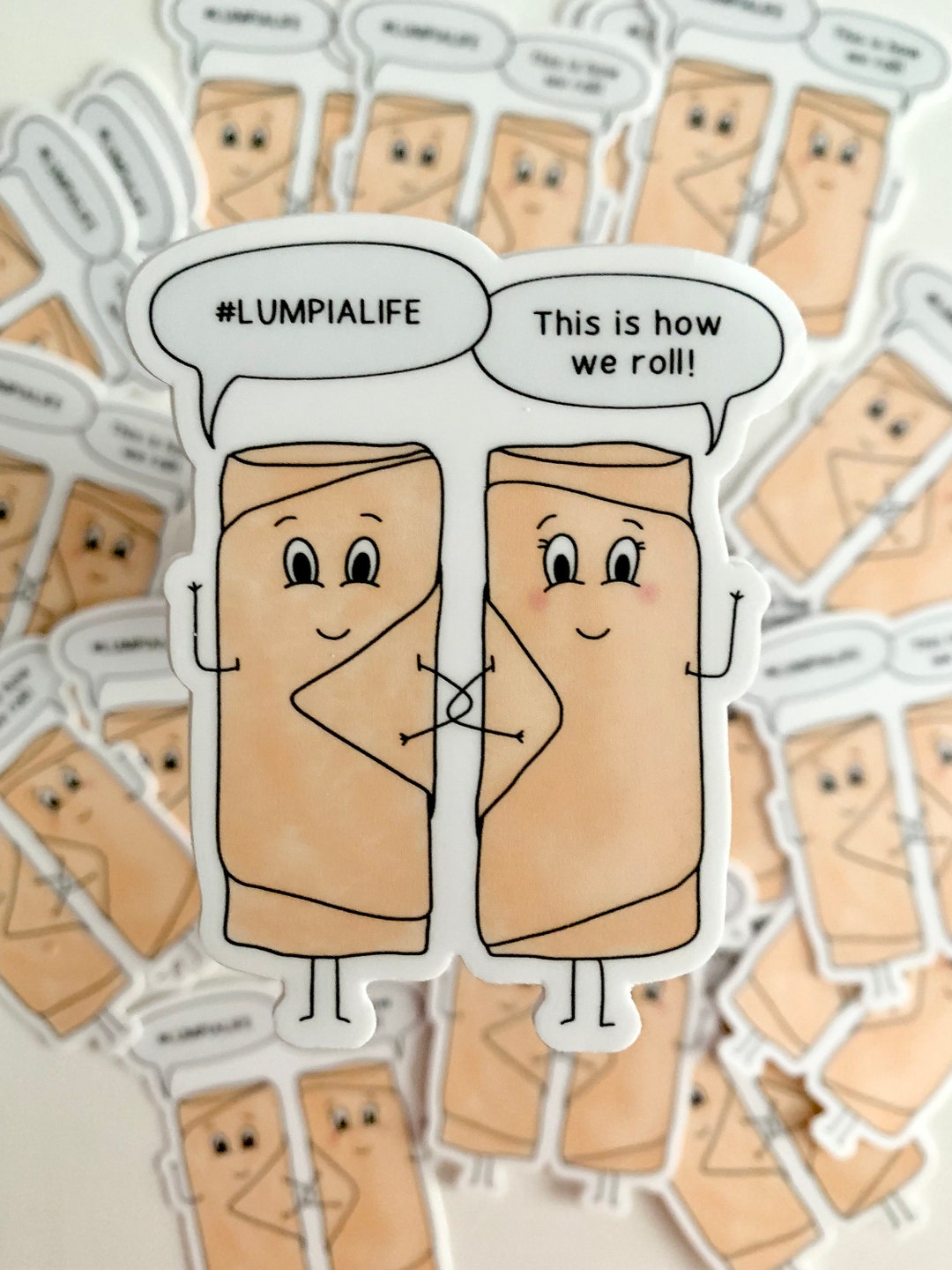 Sticker lumpialife I Filipino Filipino Food Lumpia - Etsy