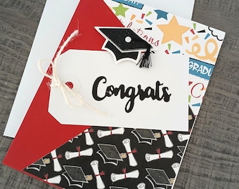 Handmade Graduation Card, Congratulations, Lined Embossed Envelope - Etsy