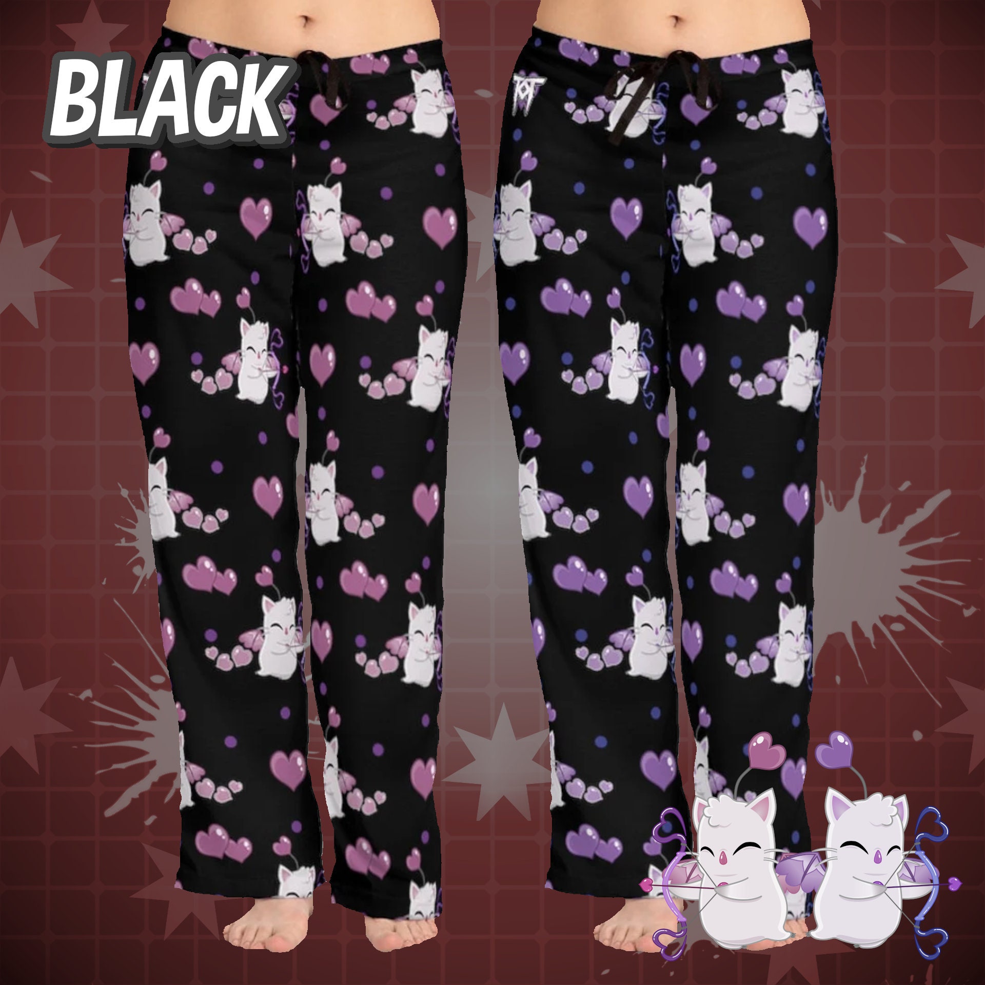 Heartpom Cupid Lounge Pants - Etsy