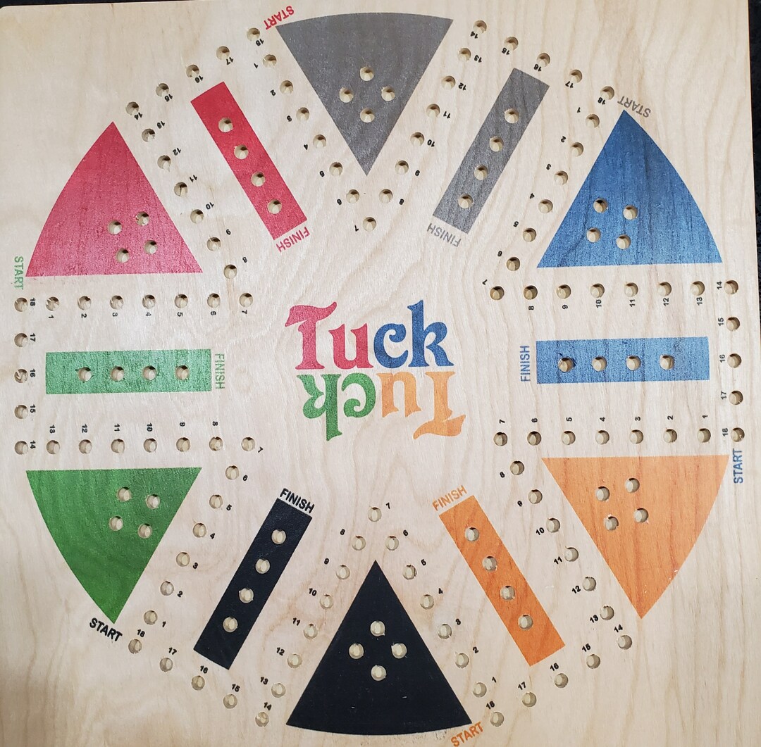 Tuck Board Game 6 Players - Etsy