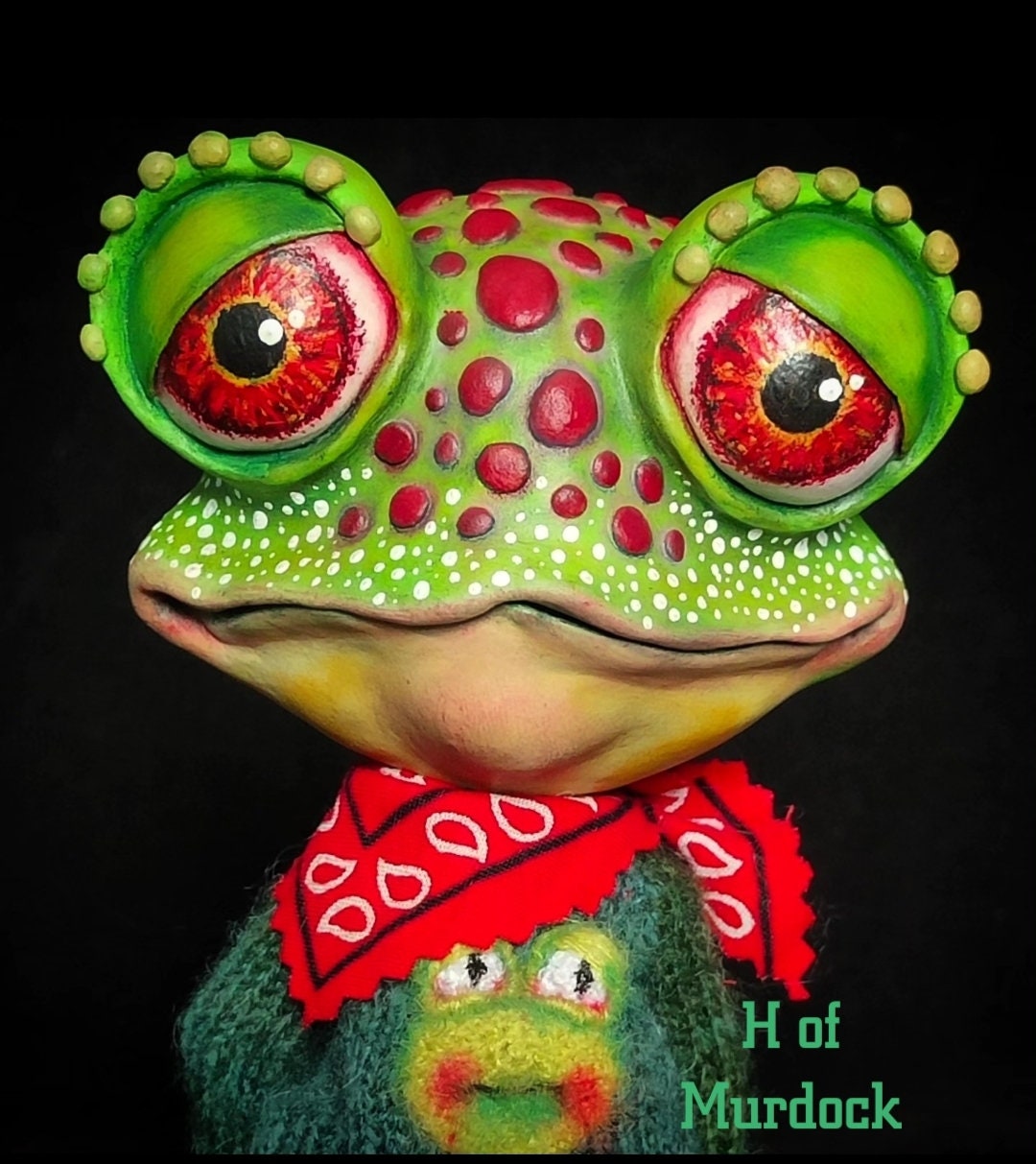 Jeremiah the Bullfrog - Etsy