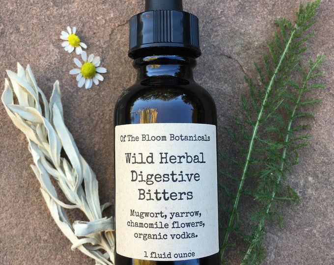 Spiced Rose Bitters Natural Herbal Digestive Vegan Wellness Tonic - Etsy