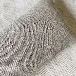 Belgian Linen Pillow Case Scorched Linen Lumbar Designer - Etsy