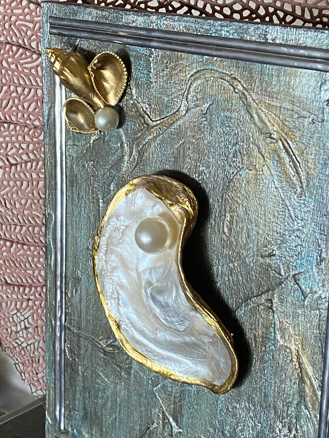 Unique Seashell Art, Costal Decor,beach Decor. - Etsy