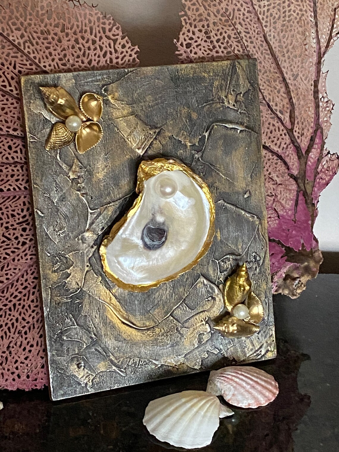 Unique Seashell Art, Costal Decor,beach Decor. - Etsy