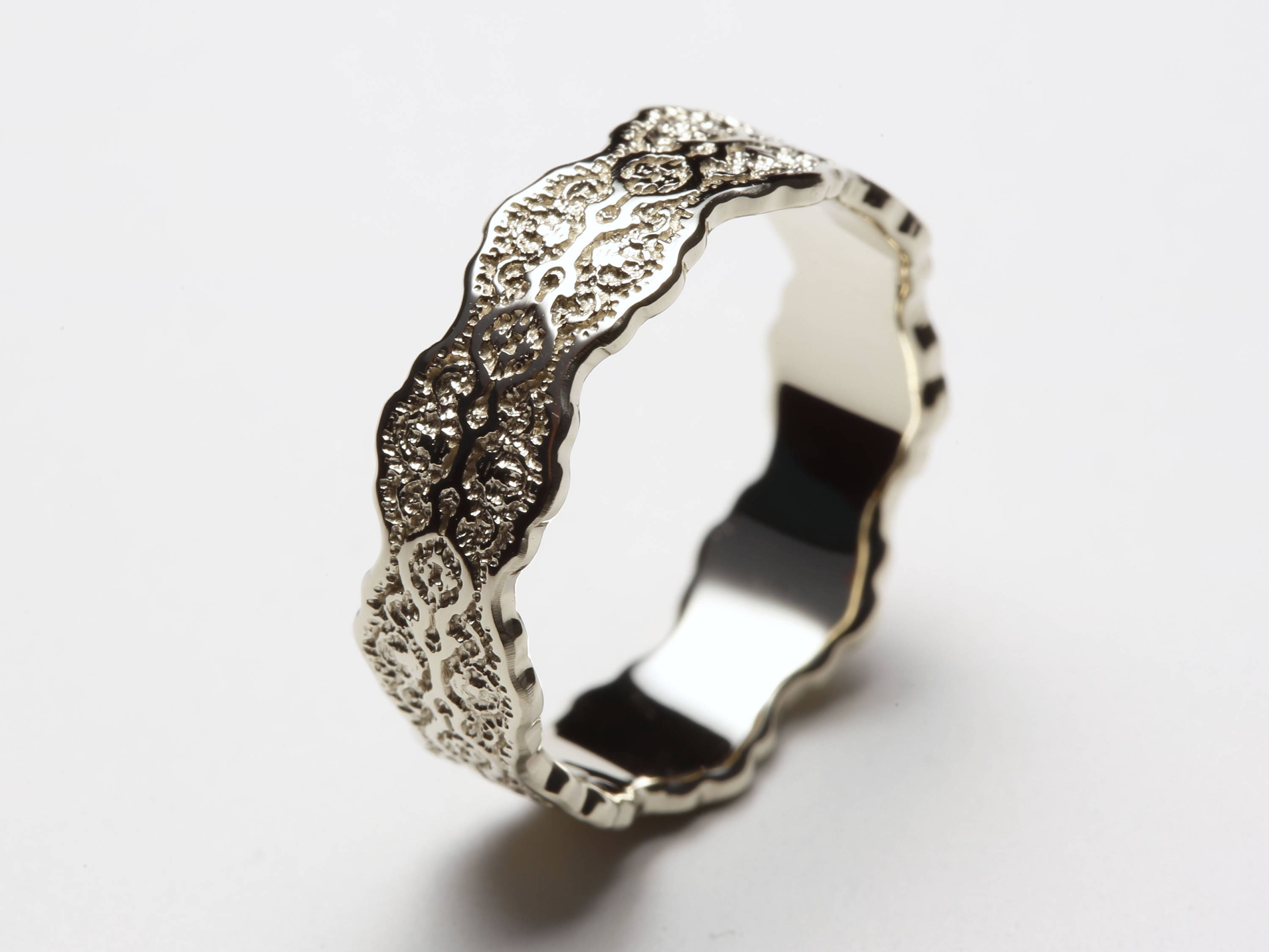 Unique Art Deco Ring Art Deco Lace Ring Intricate Lace Ring - Etsy