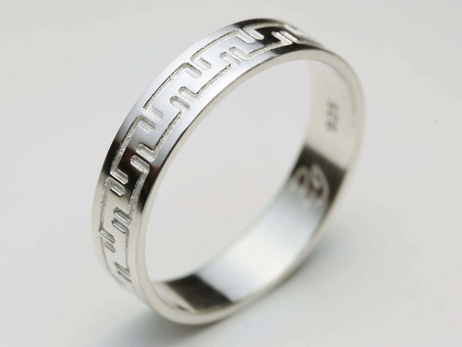 Silver Men's Wedding Band Promise Rings for Men Promise - Etsy